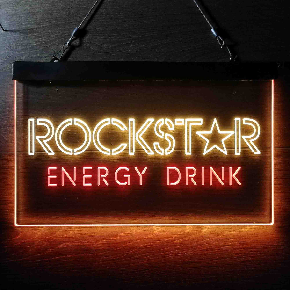 Rockstar Energy Drink Neon Sign - LED LAB CAVE