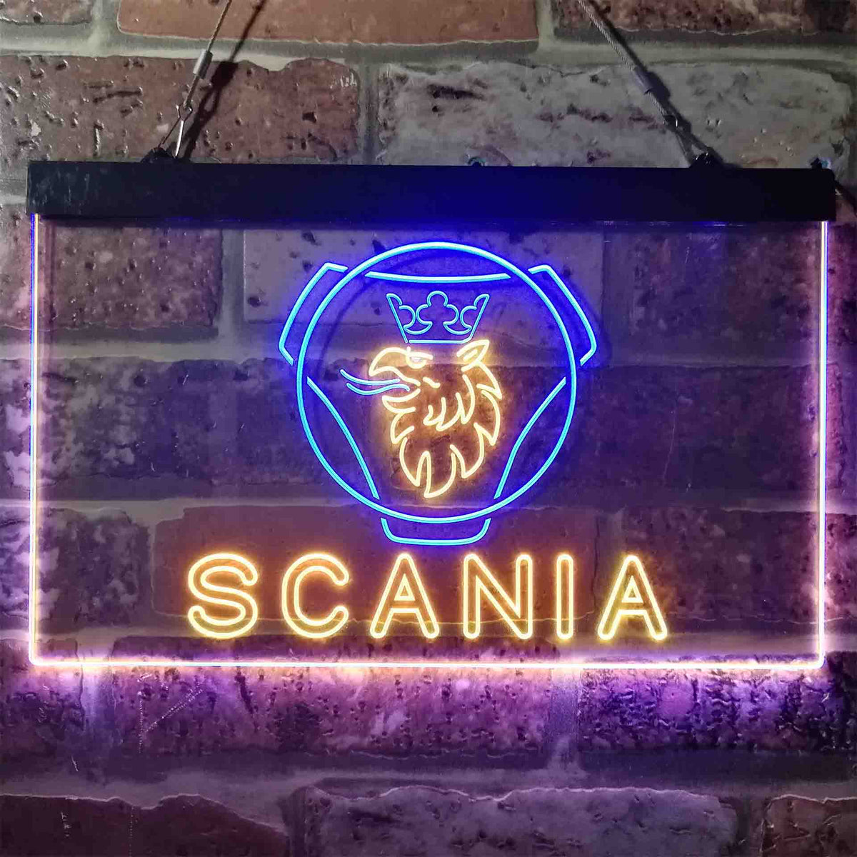 Scania Truck Neon Sign - LED LAB CAVE