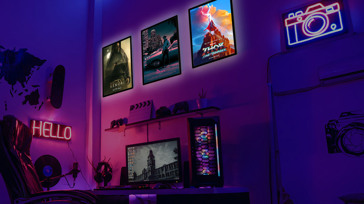 Led Backlit Poster