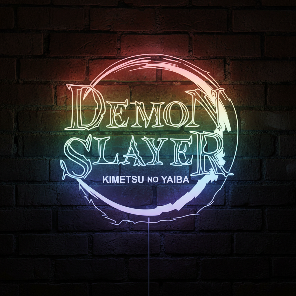 Monkey D. Luffy Dynamic RGB Edge Lit LED Sign | LEDLABCAVE