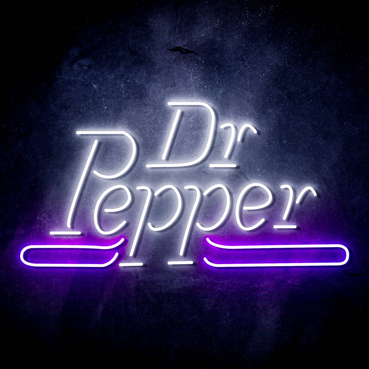 Dr Pepper Neon-like Sign Beer Bar Decor -LEDLABCAVE