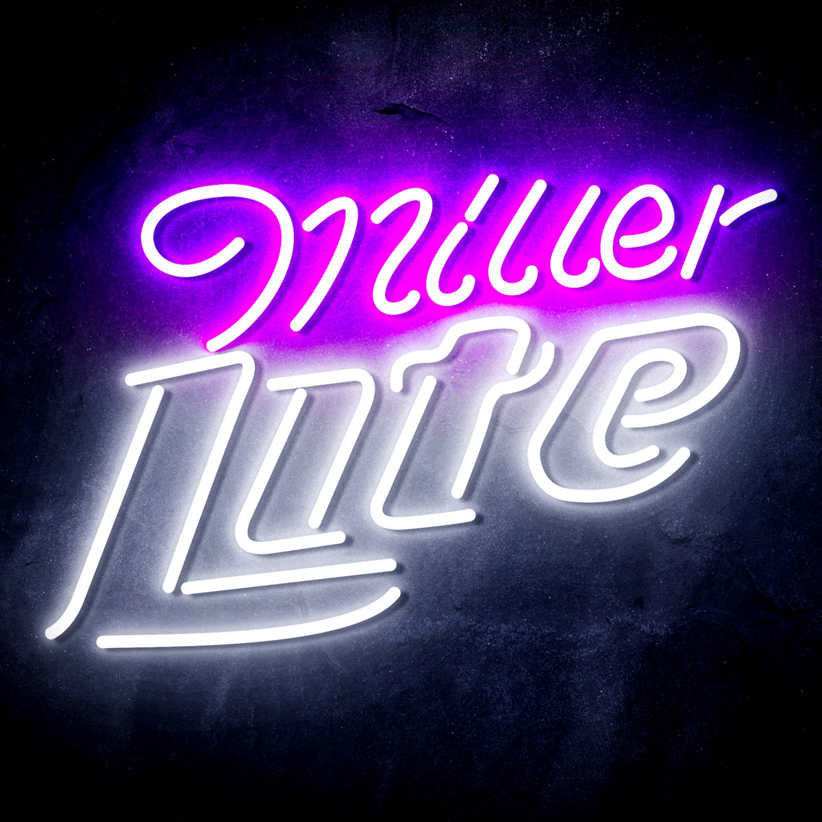 Miller Lite Neon-like Sign Beer Bar Decor -LEDLABCAVE