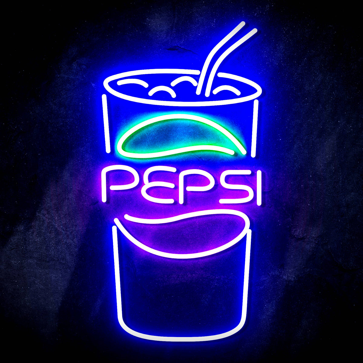 Pepsi Neon-like Sign Beer Bar Decor -LEDLABCAVE