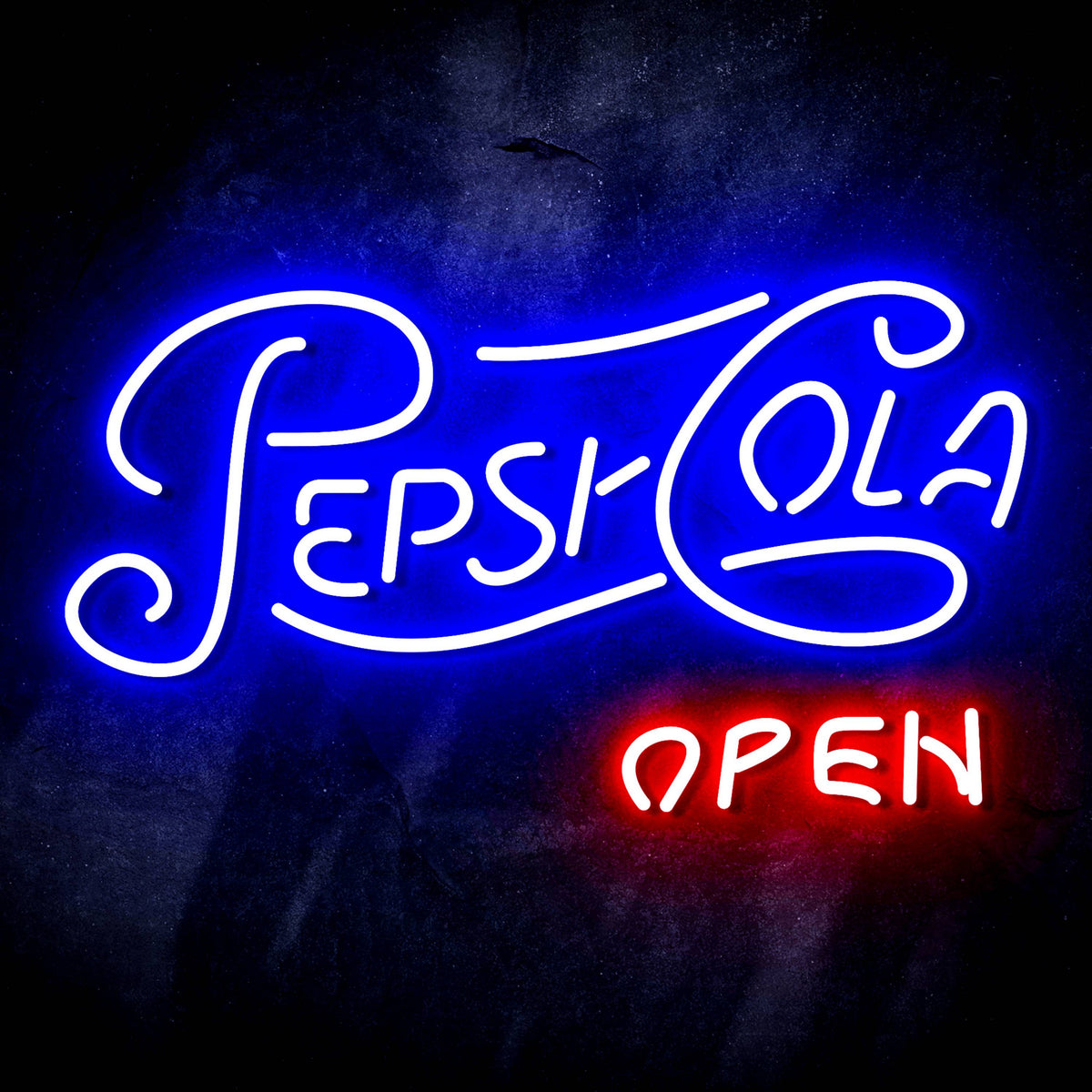 Pepsi Cola Open Sign Neon-like Sign Beer Bar Decor -LEDLABCAVE