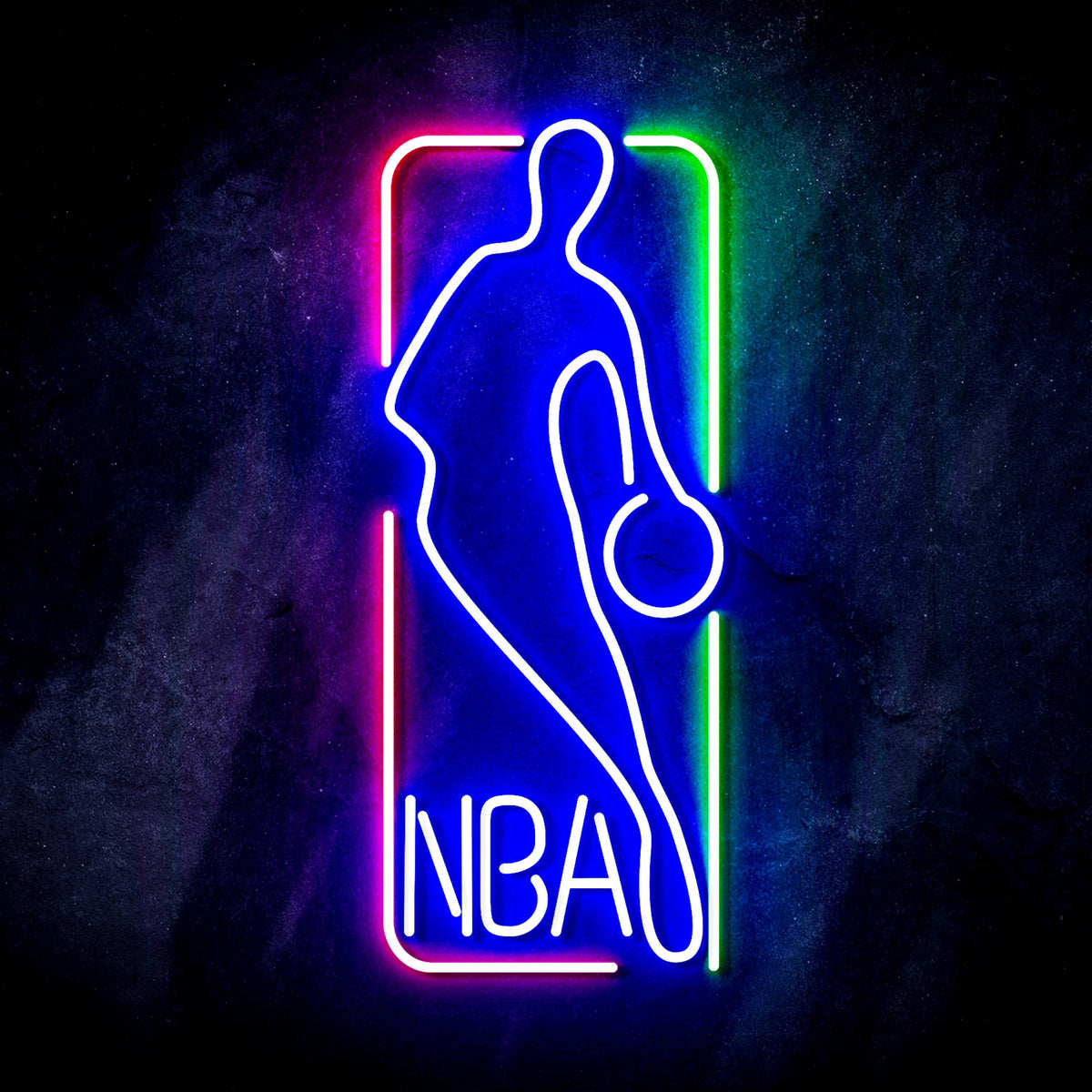NBA Logo Neon-like Sign Beer Bar Decor -LEDLABCAVE