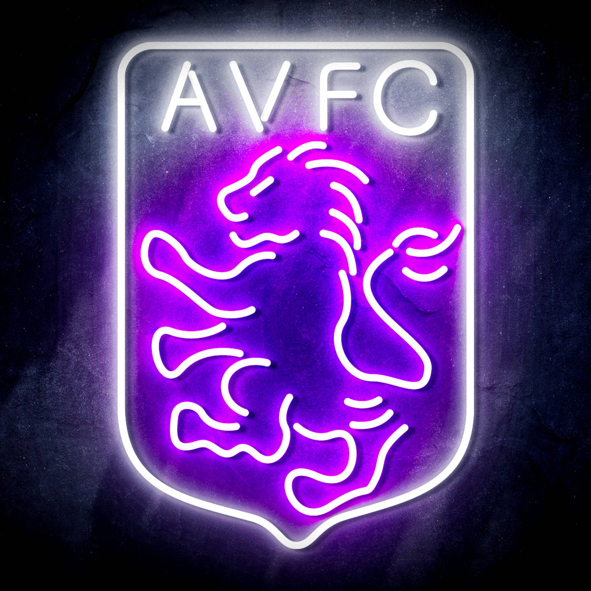 Premier League AVFC Aston Villa Neon-like Sign Beer Bar Decor -LEDLABCAVE