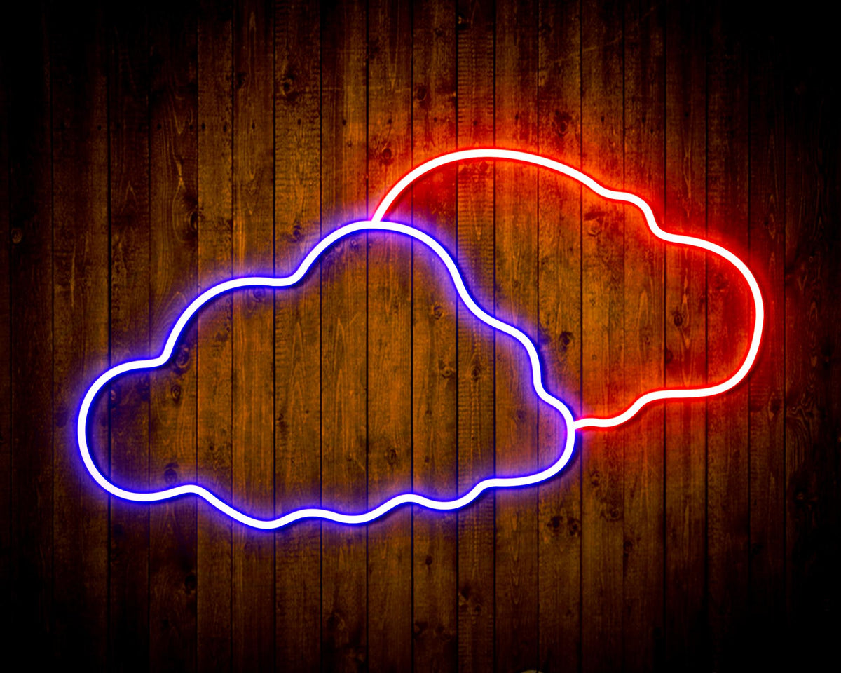 Two Clouds LED Neon Sign - JoyatWall
