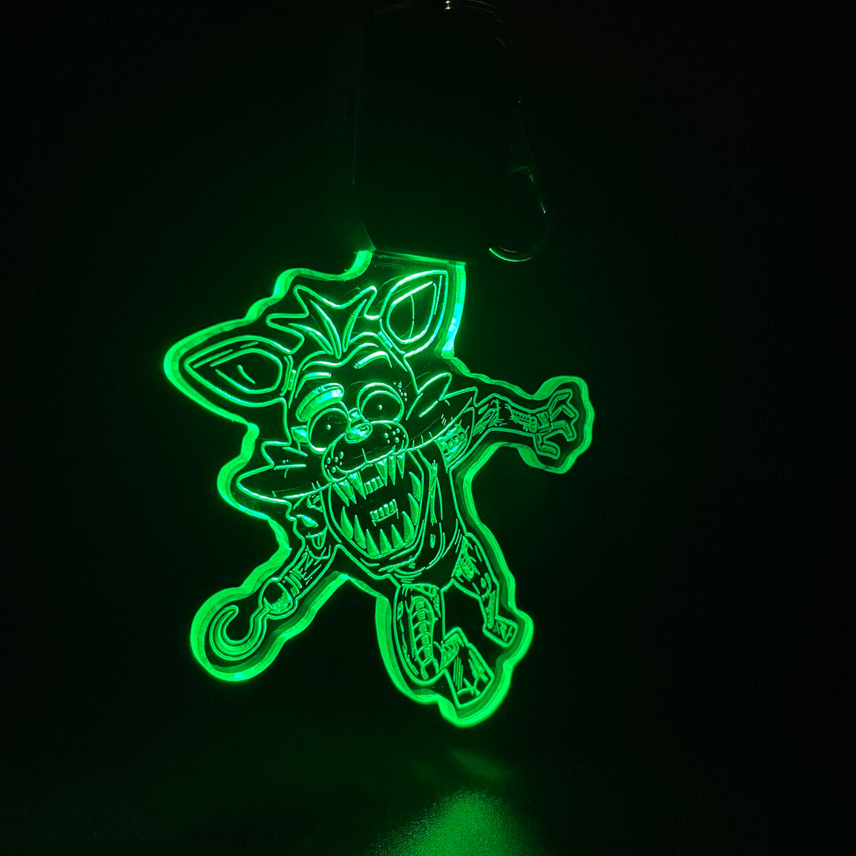 Five nights at Freddy's Foxy LED Light Acrylic Keychain
