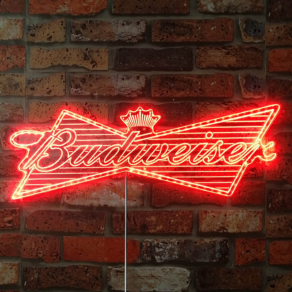 Budweiser Dynamic RGB Edge Lit LED Sign - ledlabcave