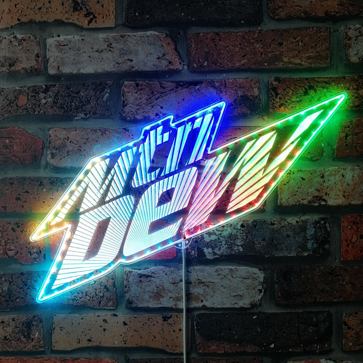 Mtn Dew Dynamic RGB Edge Lit LED Sign | LED LAB CAVE