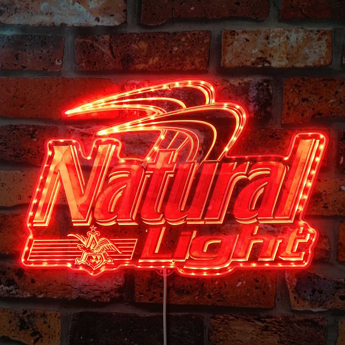 Natural Light Dynamic RGB Edge Lit LED Sign | PROLEDSIGN