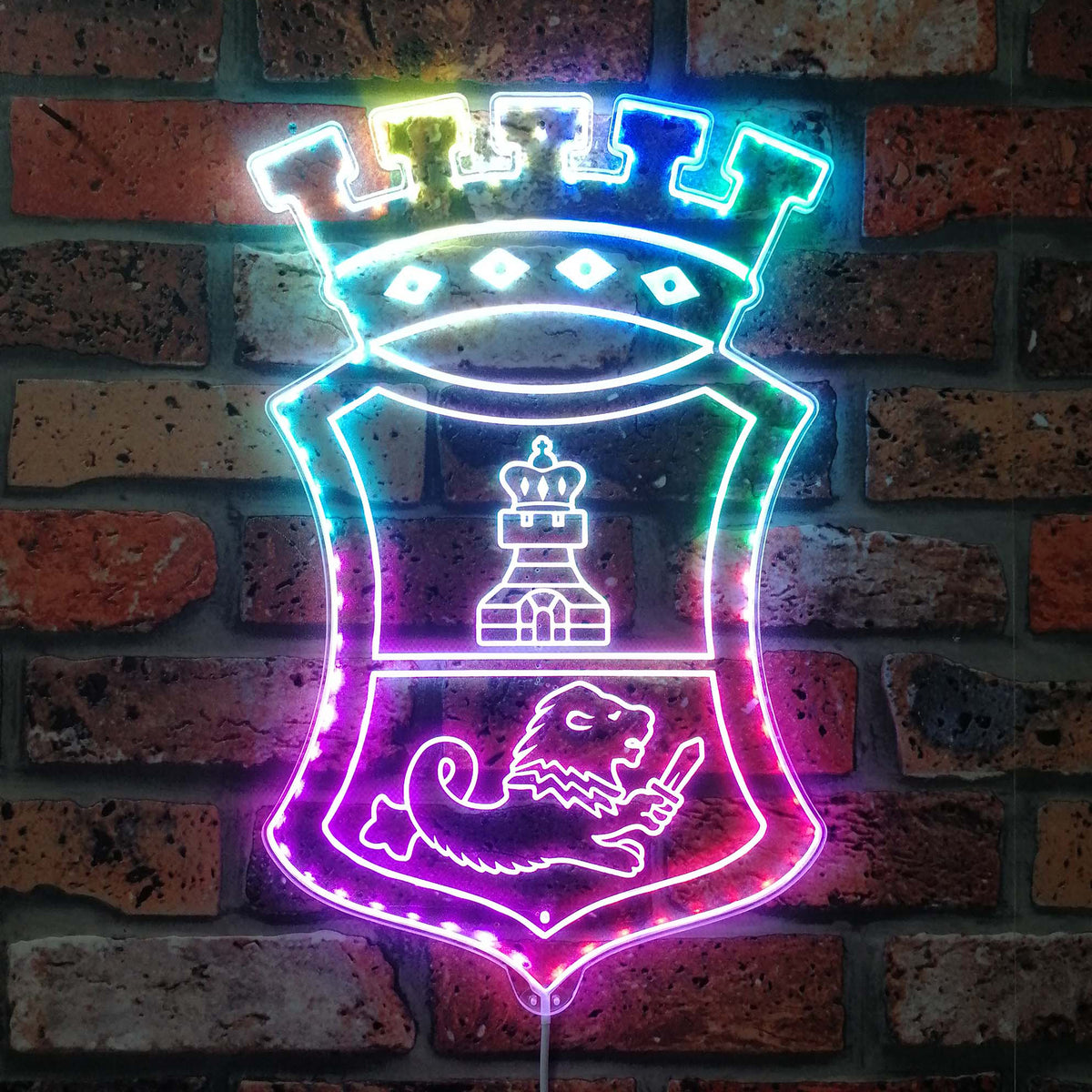 San Miguel Dynamic RGB Edge Lit LED Sign | PROLEDSIGN