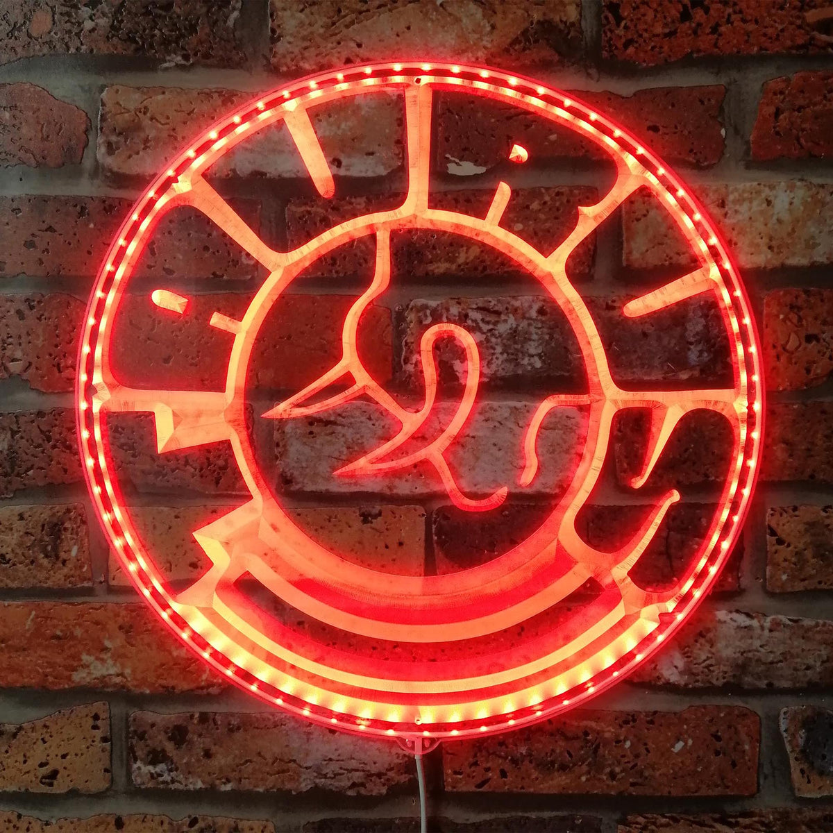 TAURUS FIREARMS Dynamic RGB Edge Lit LED Sign | LED LAB CAVE