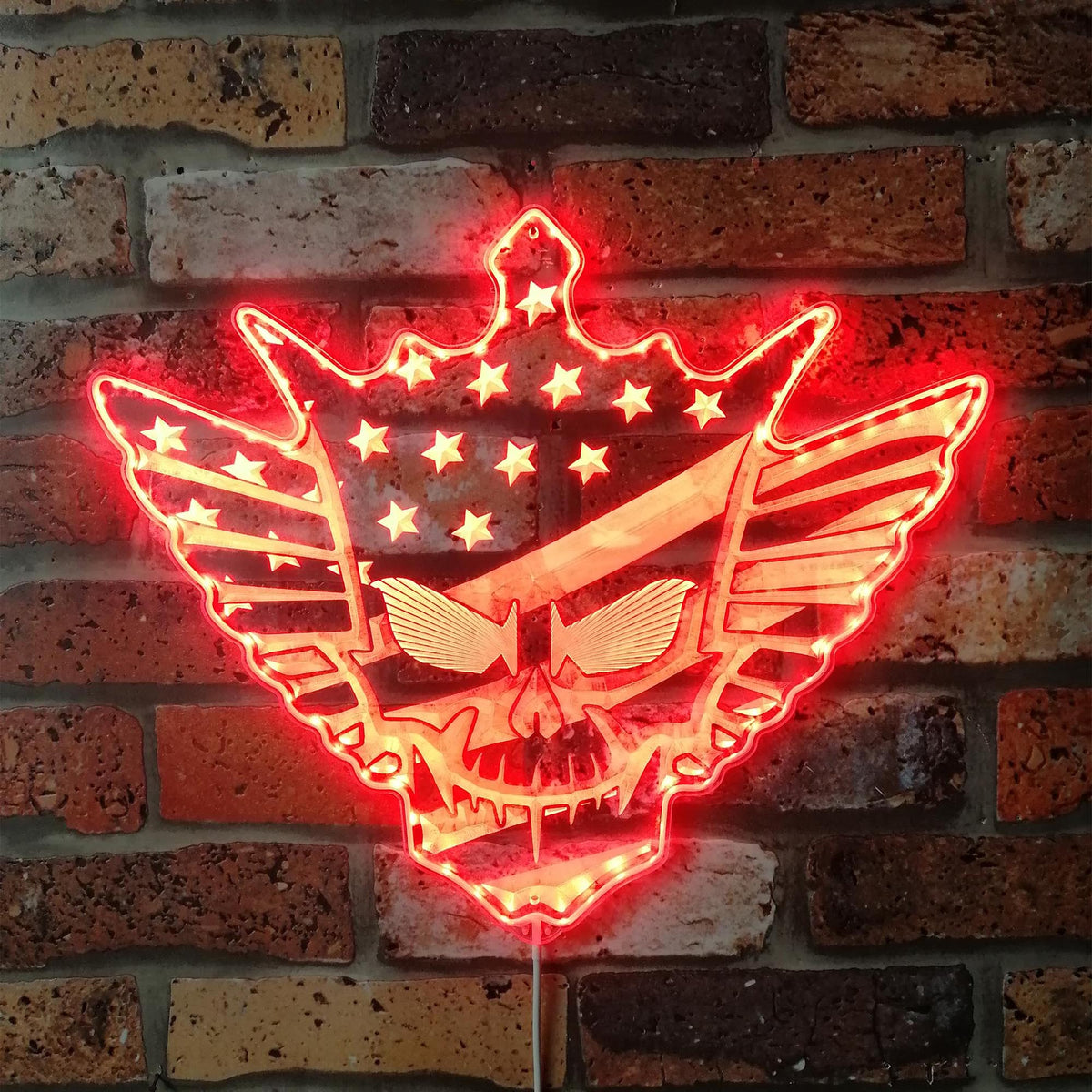 Cody Rhodes WWE Dynamic RGB Edge Lit LED Sign | LED LAB CAVE