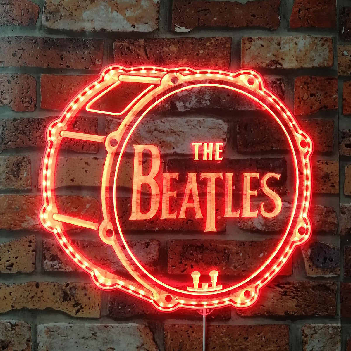 The Beatles Dynamic RGB Edge Lit LED Sign | PROLEDSIGN