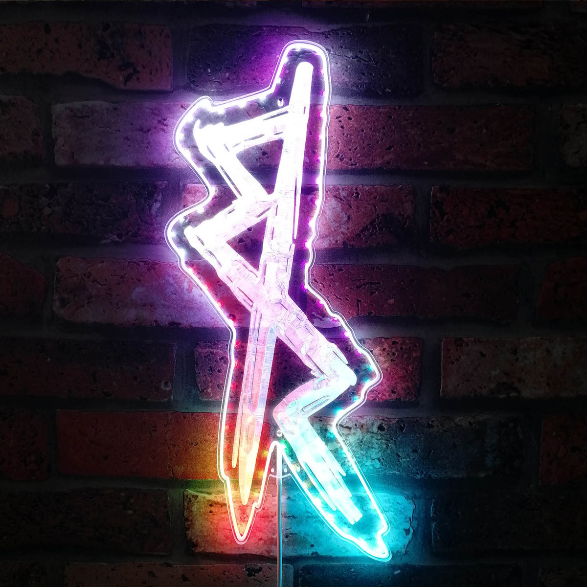 Cyberpunk Edgerunners Dynamic RGB Edge Lit LED Sign | ledlabcave