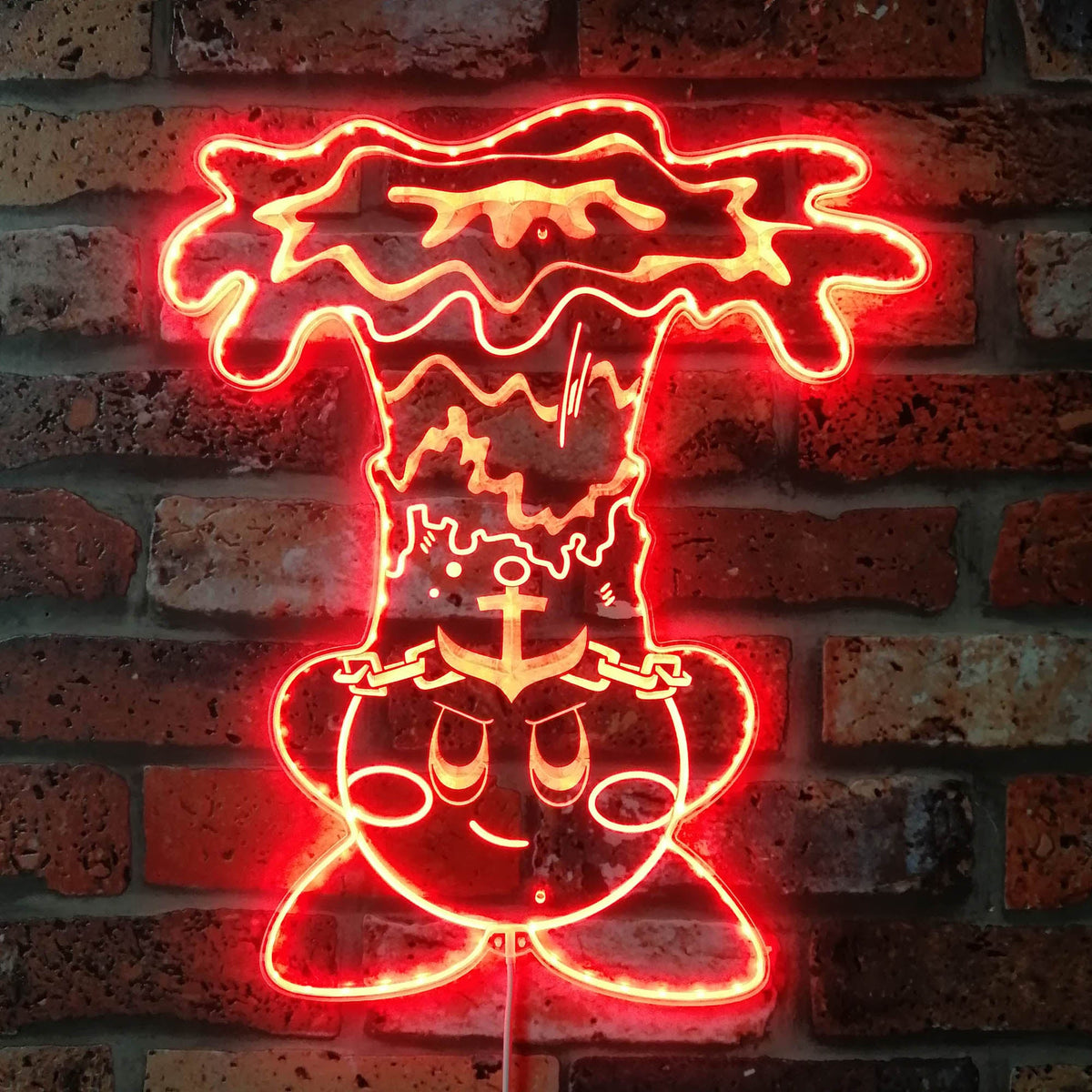 Kirby Dynamic RGB Edge Lit LED Sign | ledlabcave