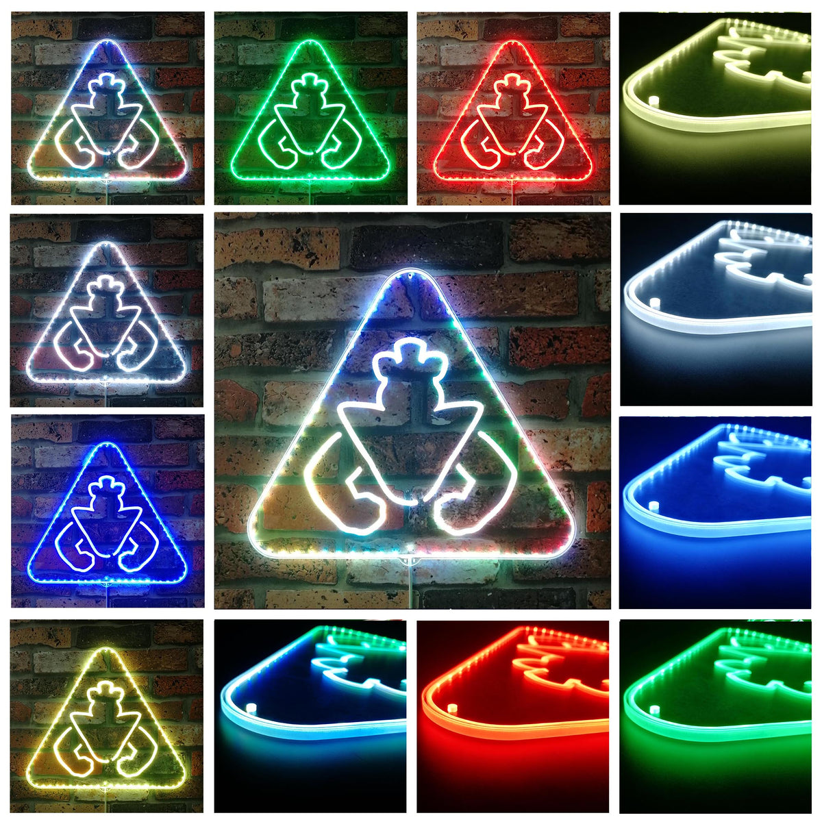 Five Nights at Freddy's Security Breach Dynamic RGB Edge Lit LED Sign ...