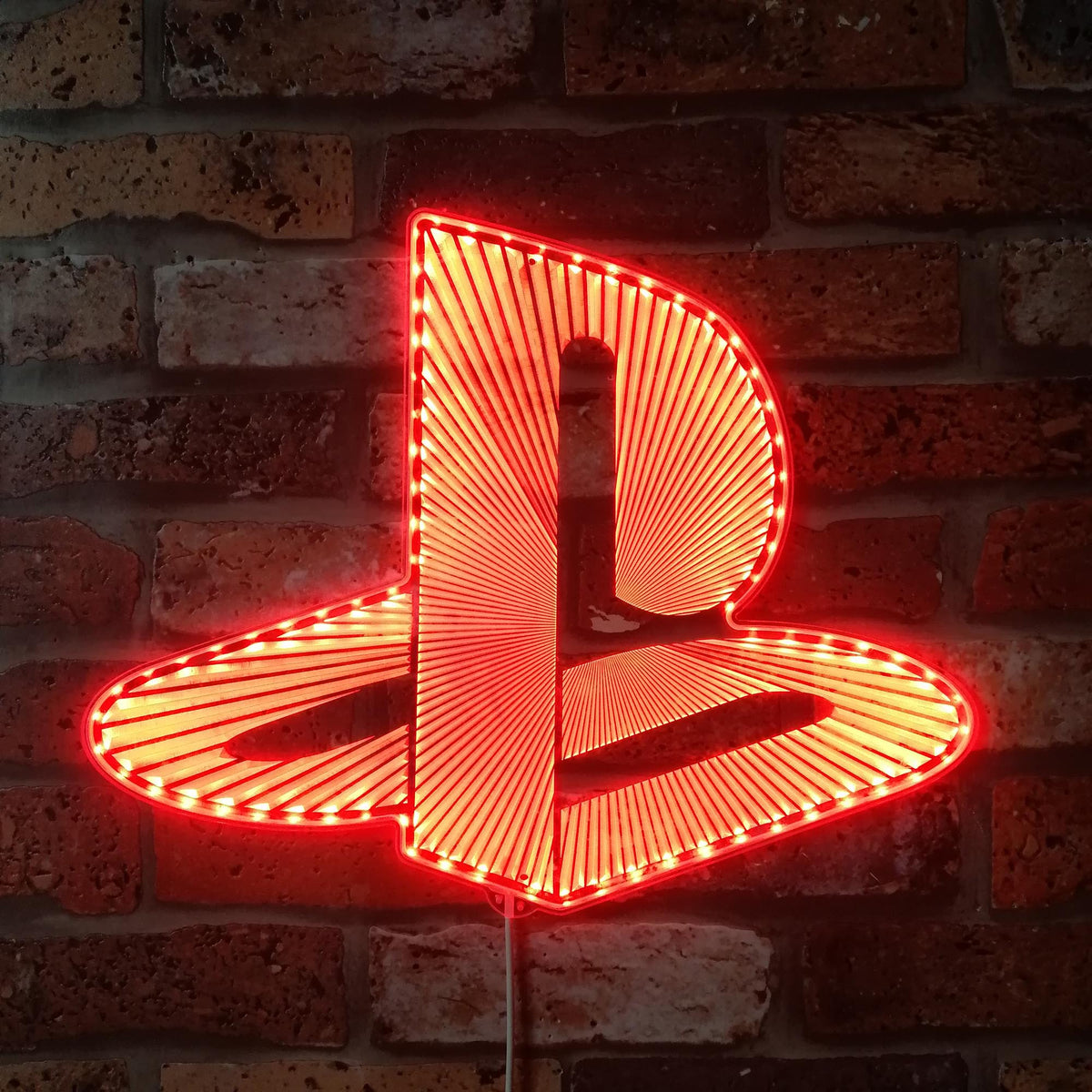 Playstation Dynamic RGB Edge Lit LED Sign | LED LAB CAVE