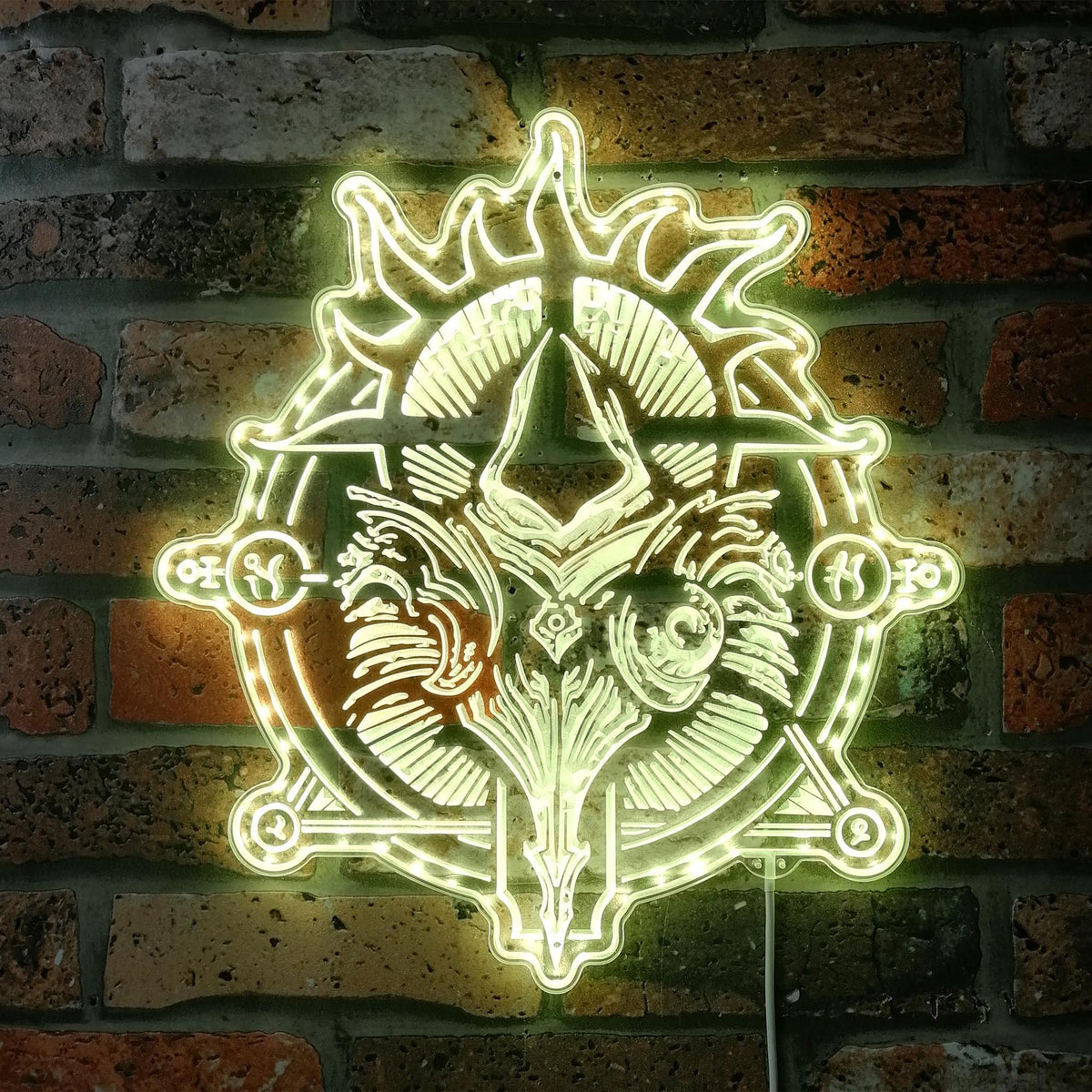 Diablo 4 Dynamic RGB Edge Lit LED Sign | PROLEDSIGN
