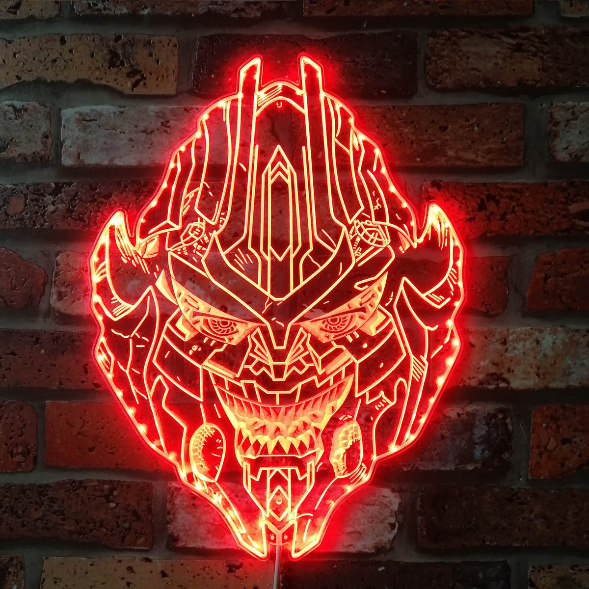 Transformers Decepticon Dynamic RGB Edge Lit LED Sign | ledlabcave