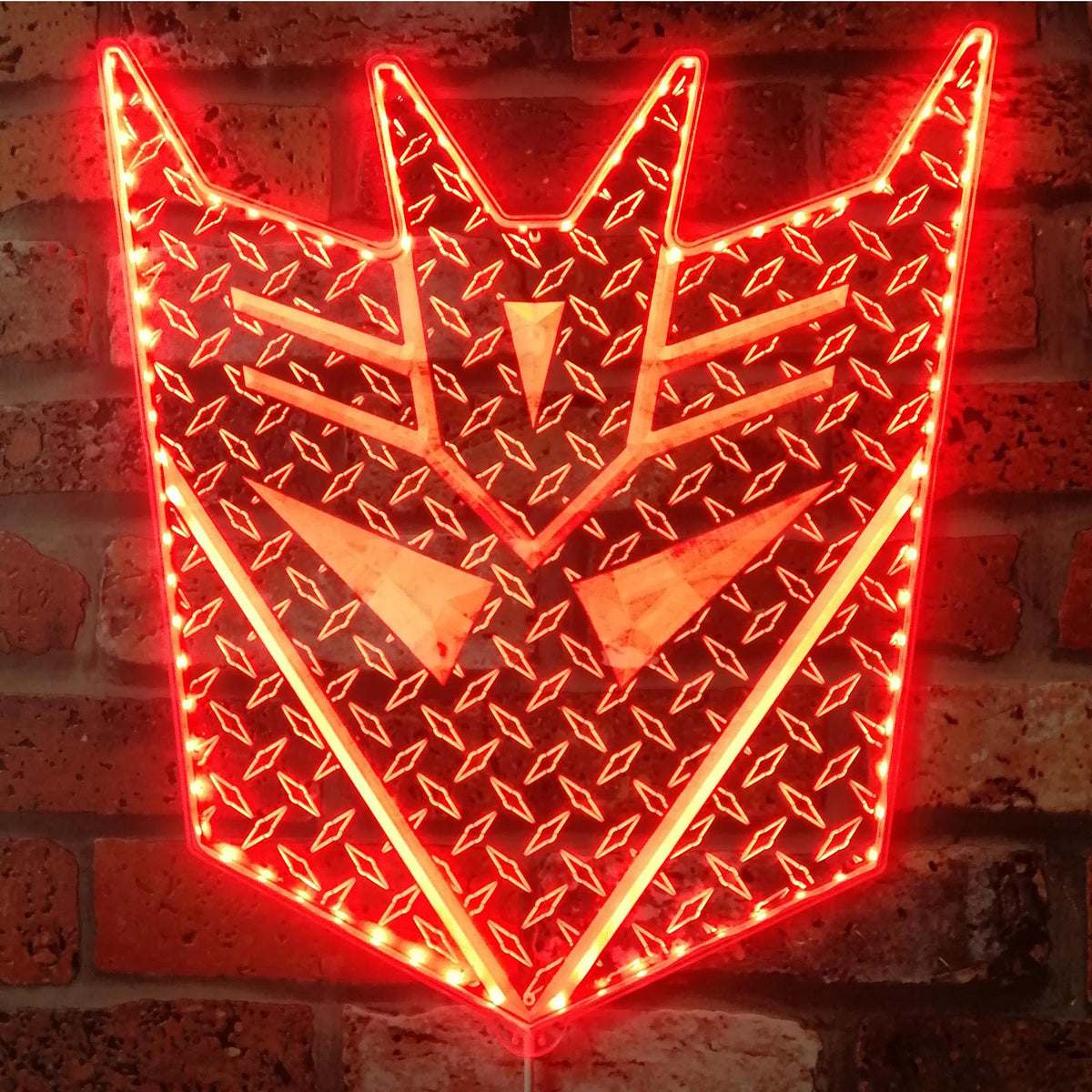 Transformers Dynamic RGB Edge Lit LED Sign | ledlabcave