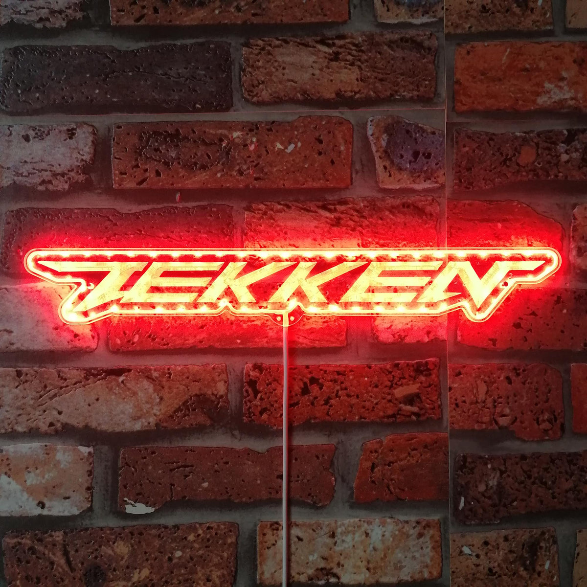Tekken Dynamic RGB Edge Lit LED Sign | LEDLABCAVE