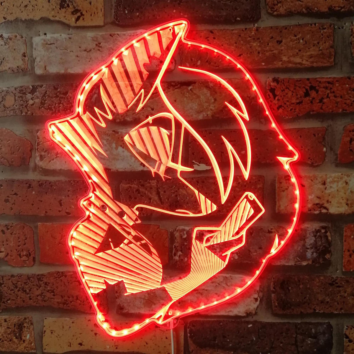 Helluva Boss Loona Dynamic RGB Edge Lit LED Sign | LEDLABCAVE