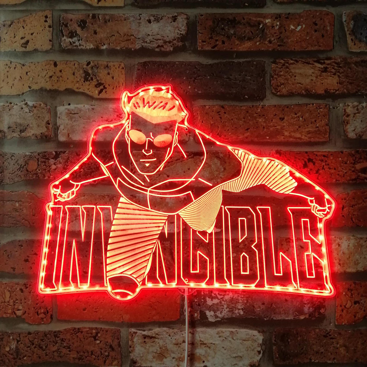 Invincible Dynamic RGB Edge Lit LED Sign | PROLEDSIGN
