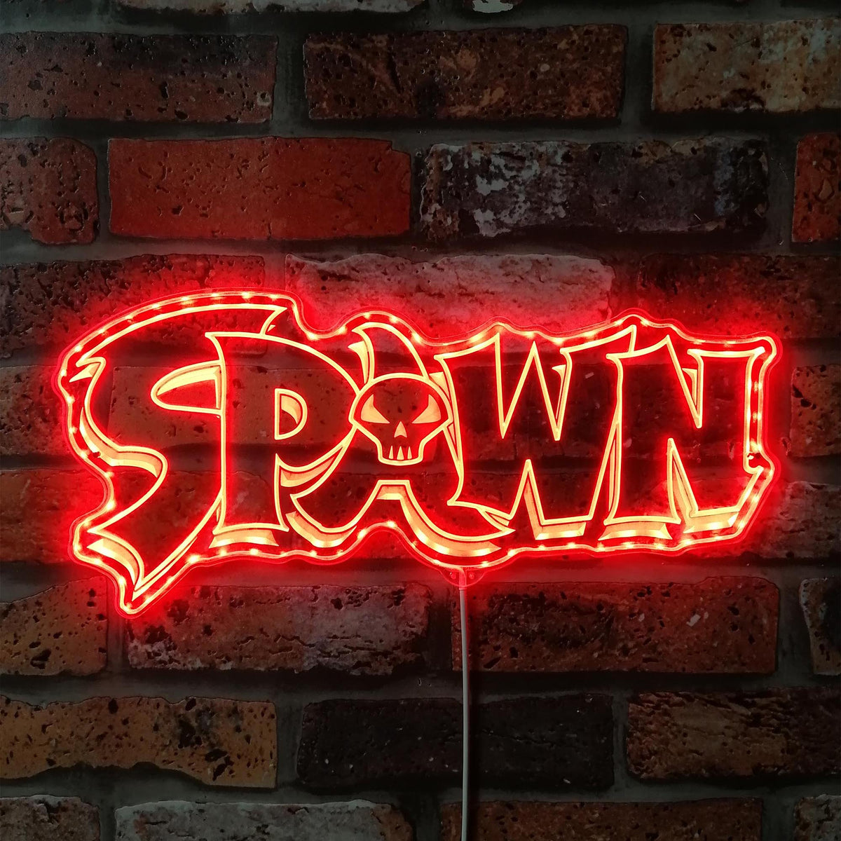 Spawn Comic Room Dynamic RGB Edge Lit LED Sign | PROLEDSIGN