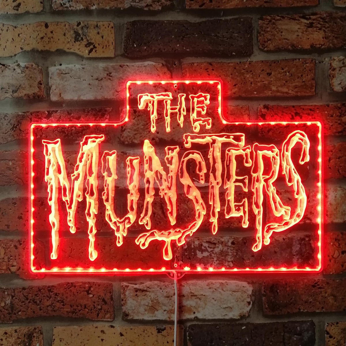 The Munsters Dynamic RGB Edge Lit LED Sign | PROLEDSIGN
