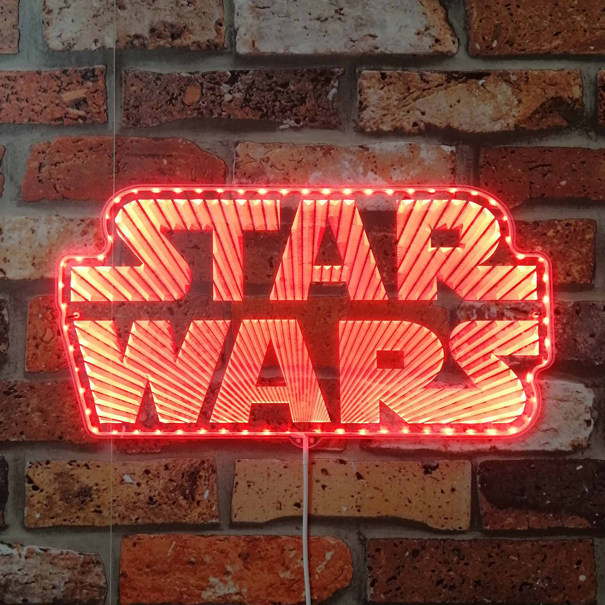 Star Wars Dynamic RGB Edge Lit LED Sign | PROLEDSIGN