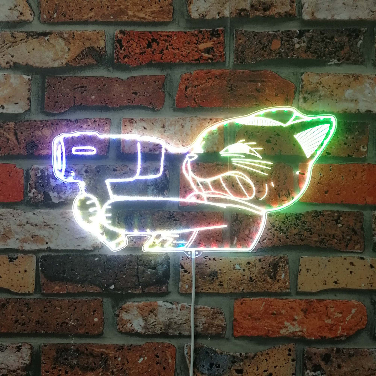 Dandadan Turbo Granny Dynamic RGB Edge Lit LED Sign | PROLEDSIGN