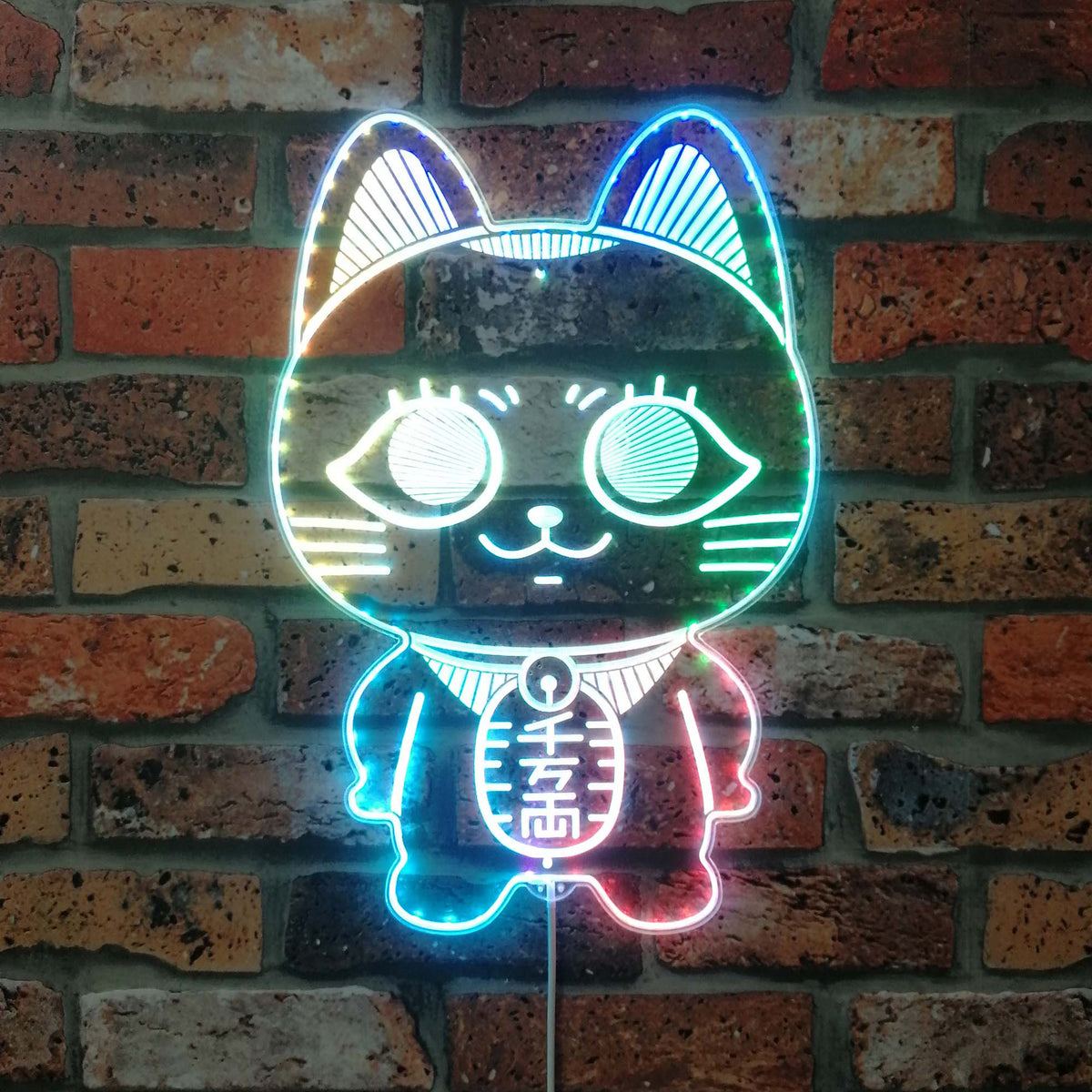 Dandadan Turbo Granny RGB Edge Lit LED Sign