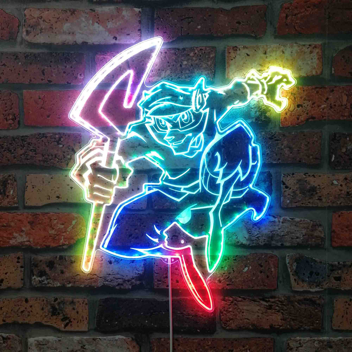 Sly Cooper Dynamic RGB Edge Lit LED Sign | PROLEDSIGN