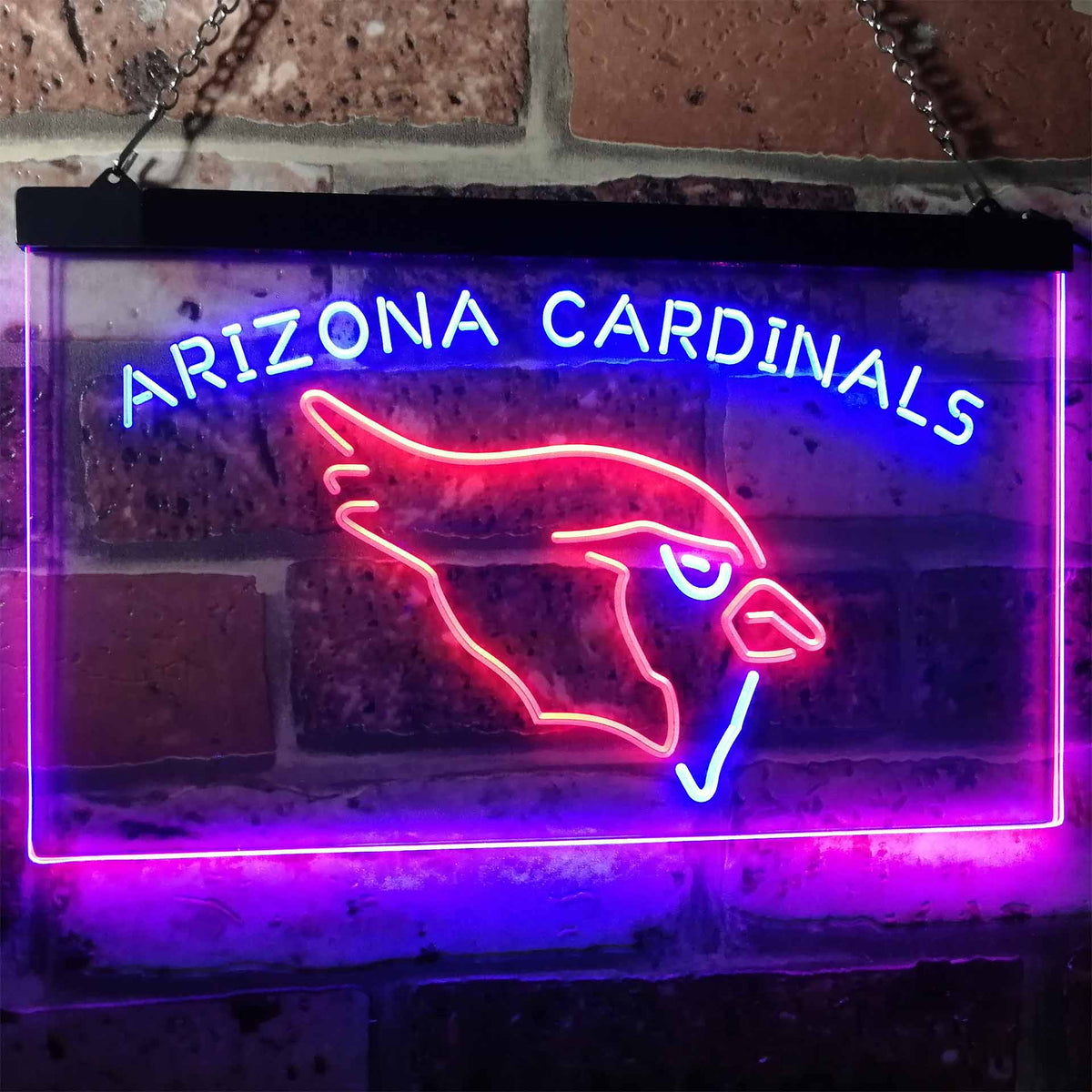 Arizona Cardinals Neon-like LED Light Sign on sale | Football Bar Decor