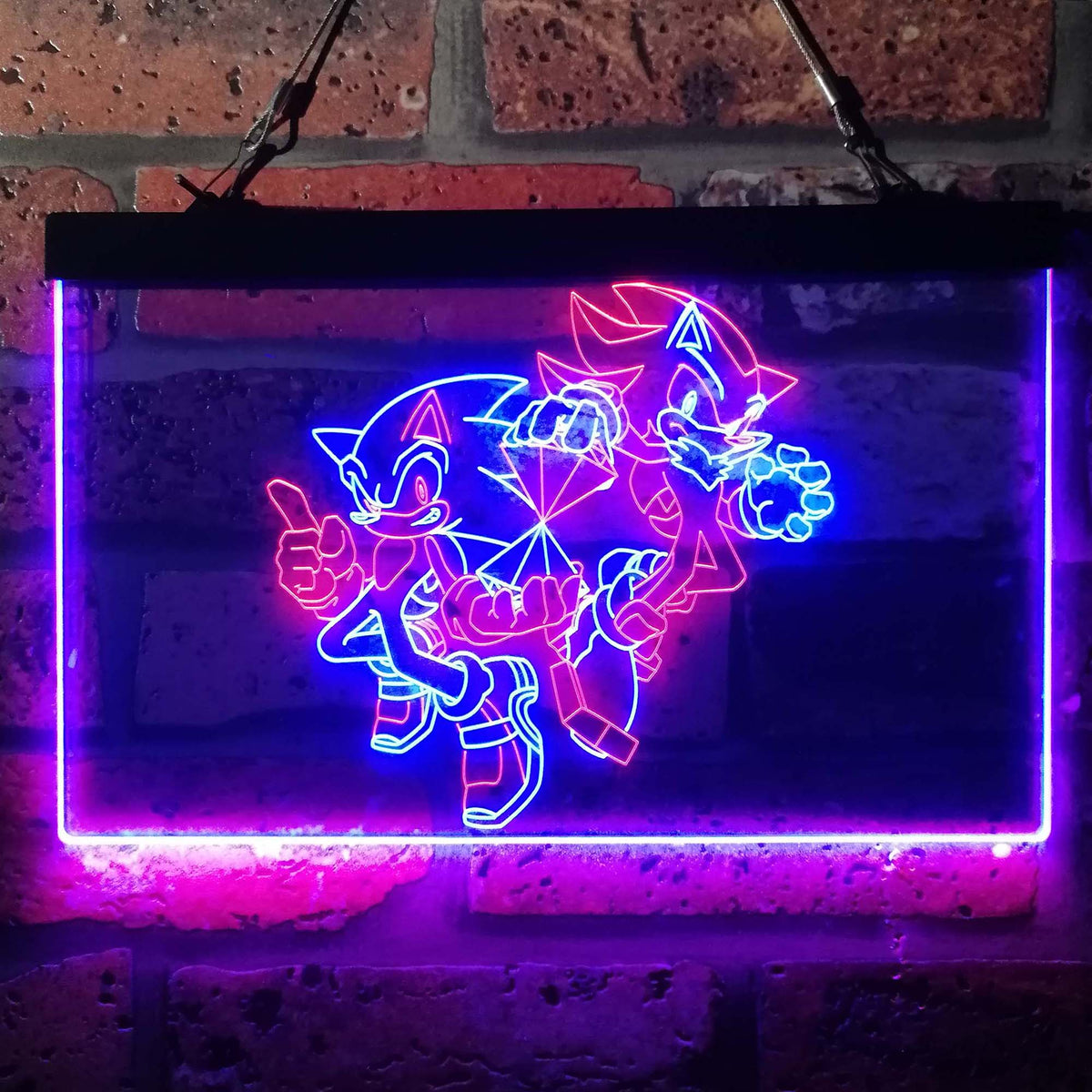 Sonic x Shadow Neon Sign | Pro LED Sign
