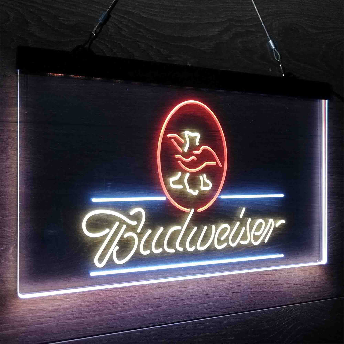 Budweiser Eagle US Beer Company Bar Decor Neon LED Sign For Sale ...