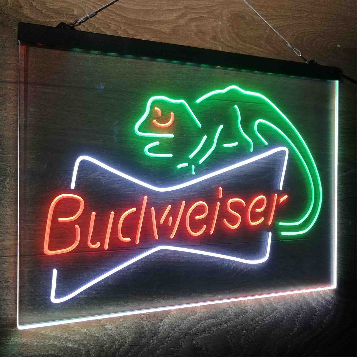 Budweiser Lizard Beer Bar Neon LED Sign For Sale | LEDLABCAVE