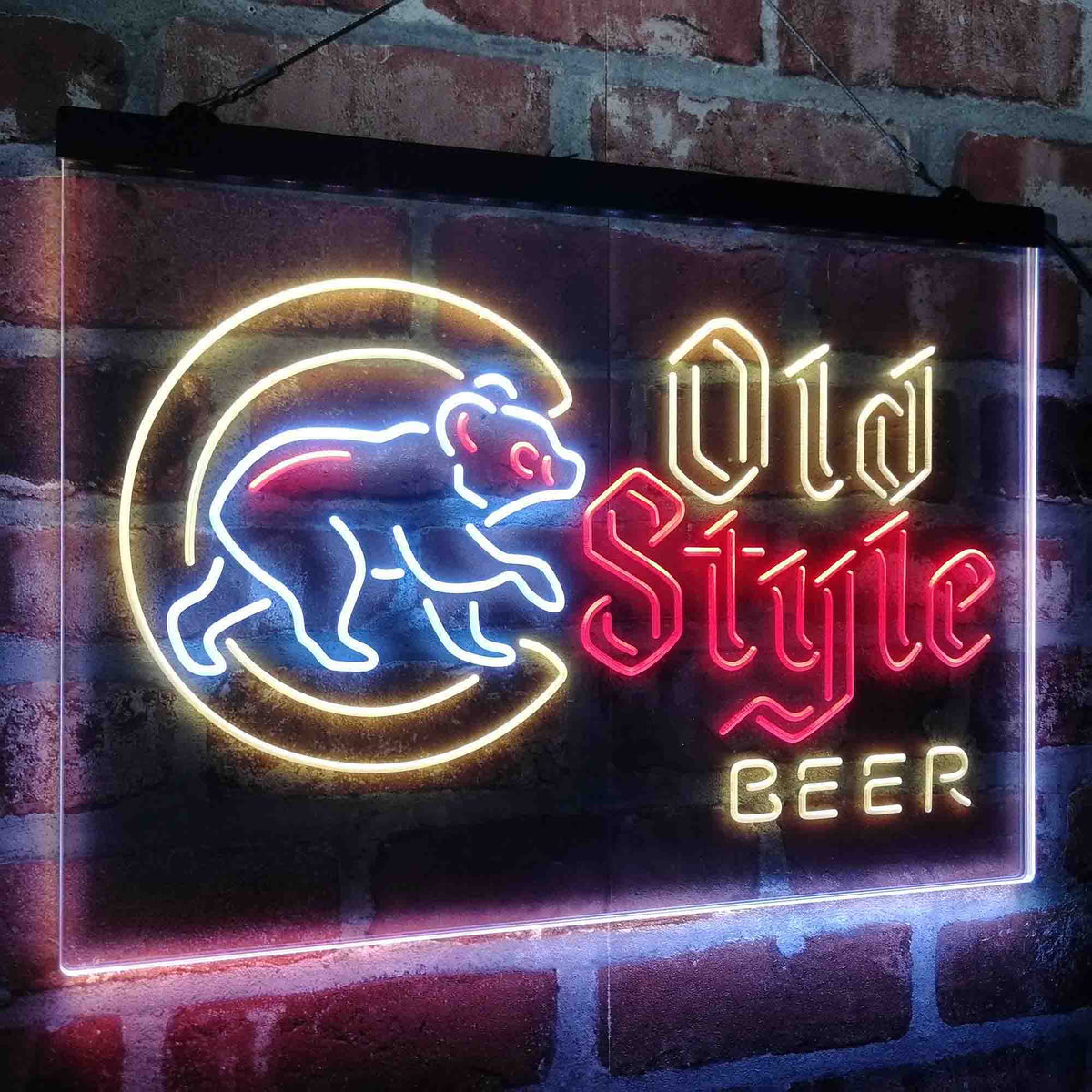 Cubs Old Style Beer Bar Neon LED Sign For Sale | LEDLABCAVE