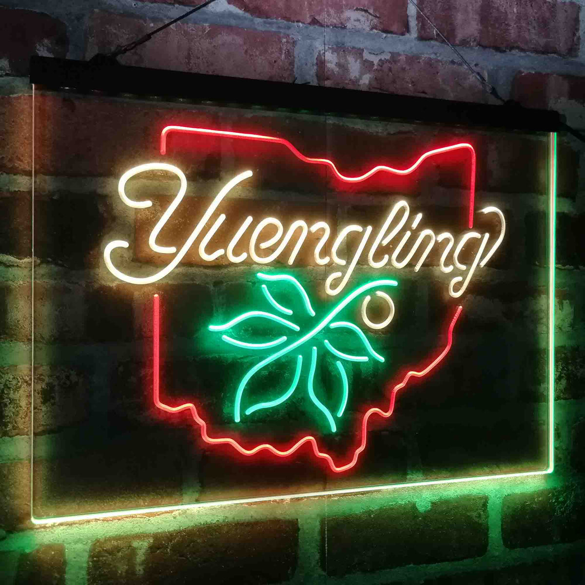 Yuengling Ohio State Buckeye Larger Beer Neon LED Sign For Sale ...