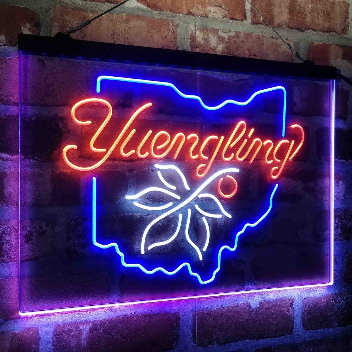 Yuengling Ohio State Buckeye Larger Beer Neon LED Sign For Sale ...