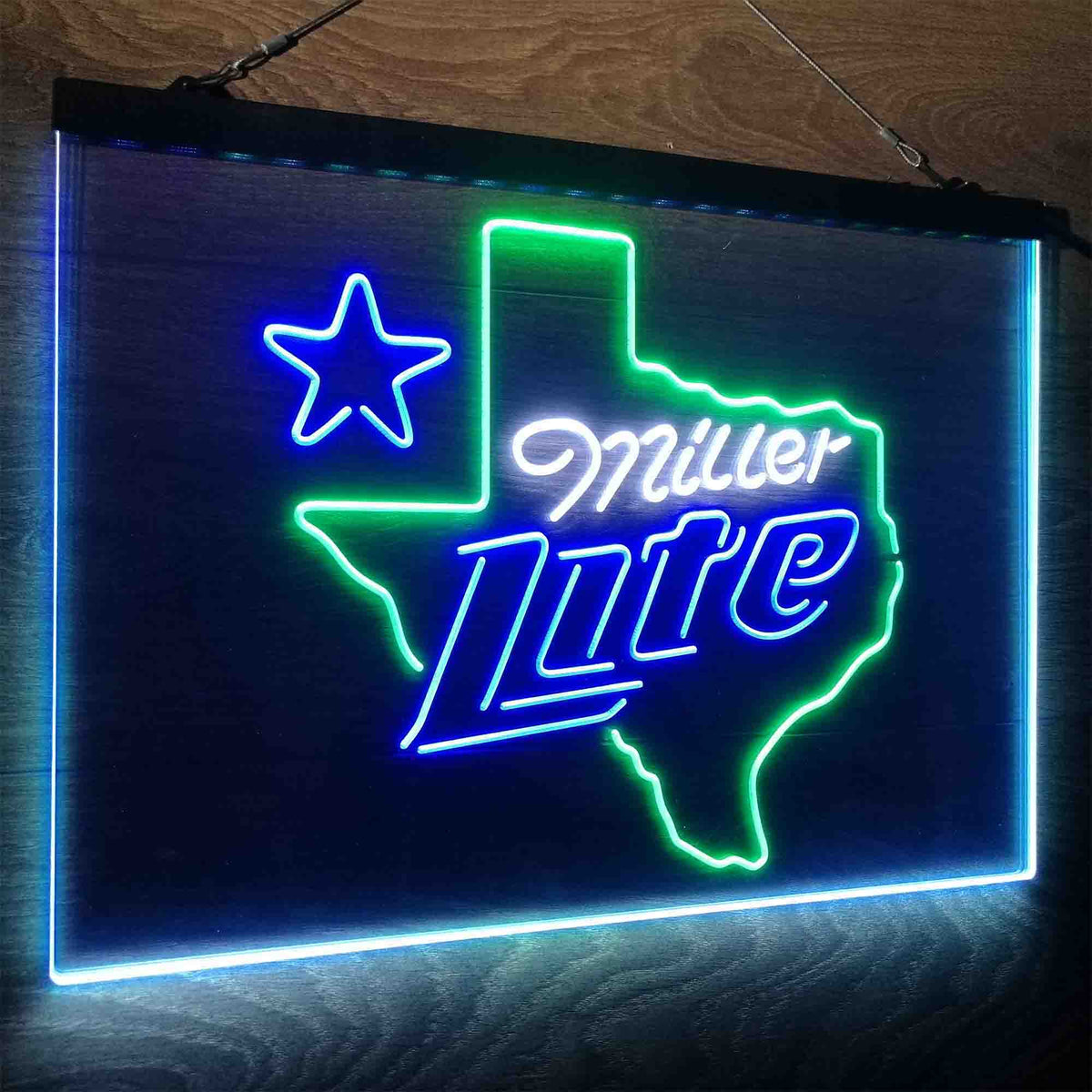 Miller Texas Star Beer Neon LED Sign For Sale | LEDLABCAVE