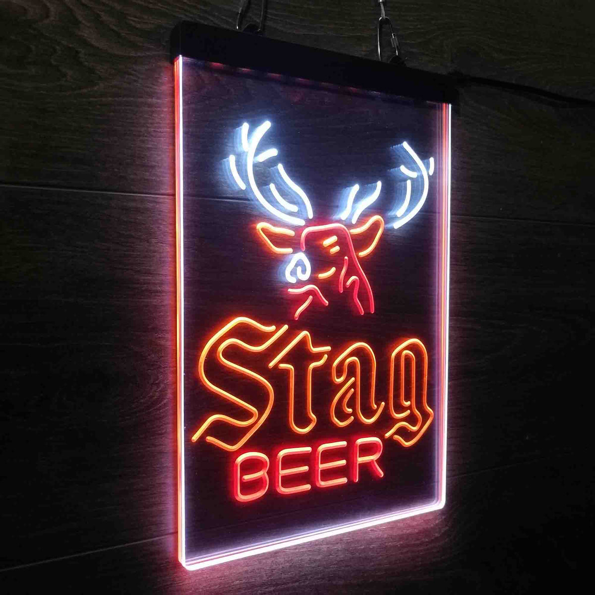 Stag Deer Head Beer Neon LED Sign For Sale | LEDLABCAVE