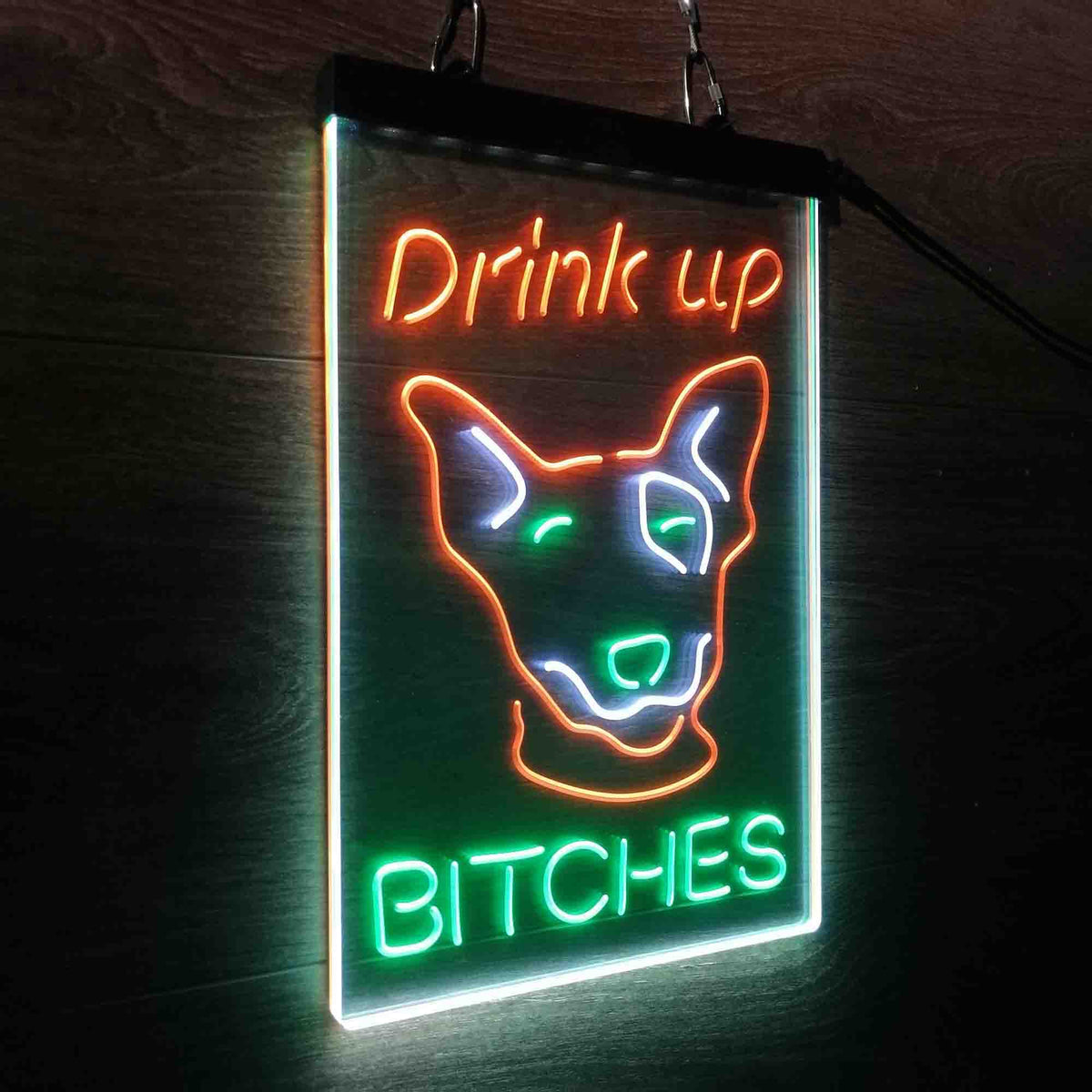 Bud Light Drink Up Mackenzie Neon LED Sign For Sale | LEDLABCAVE