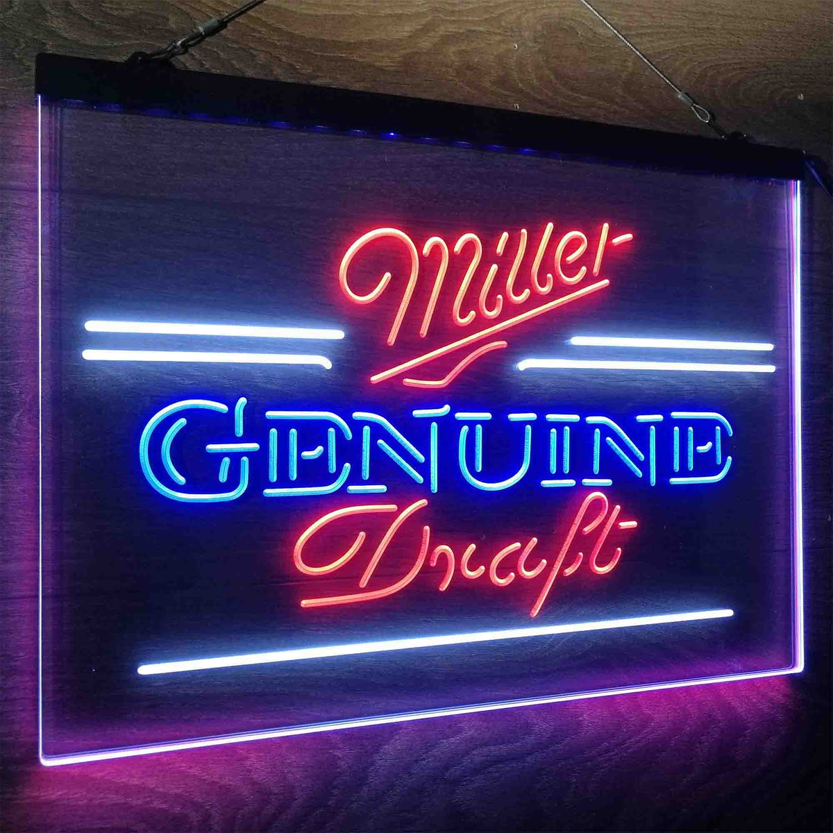 Miller Genuine Draft Neon LED Sign For Sale | LEDLABCAVE