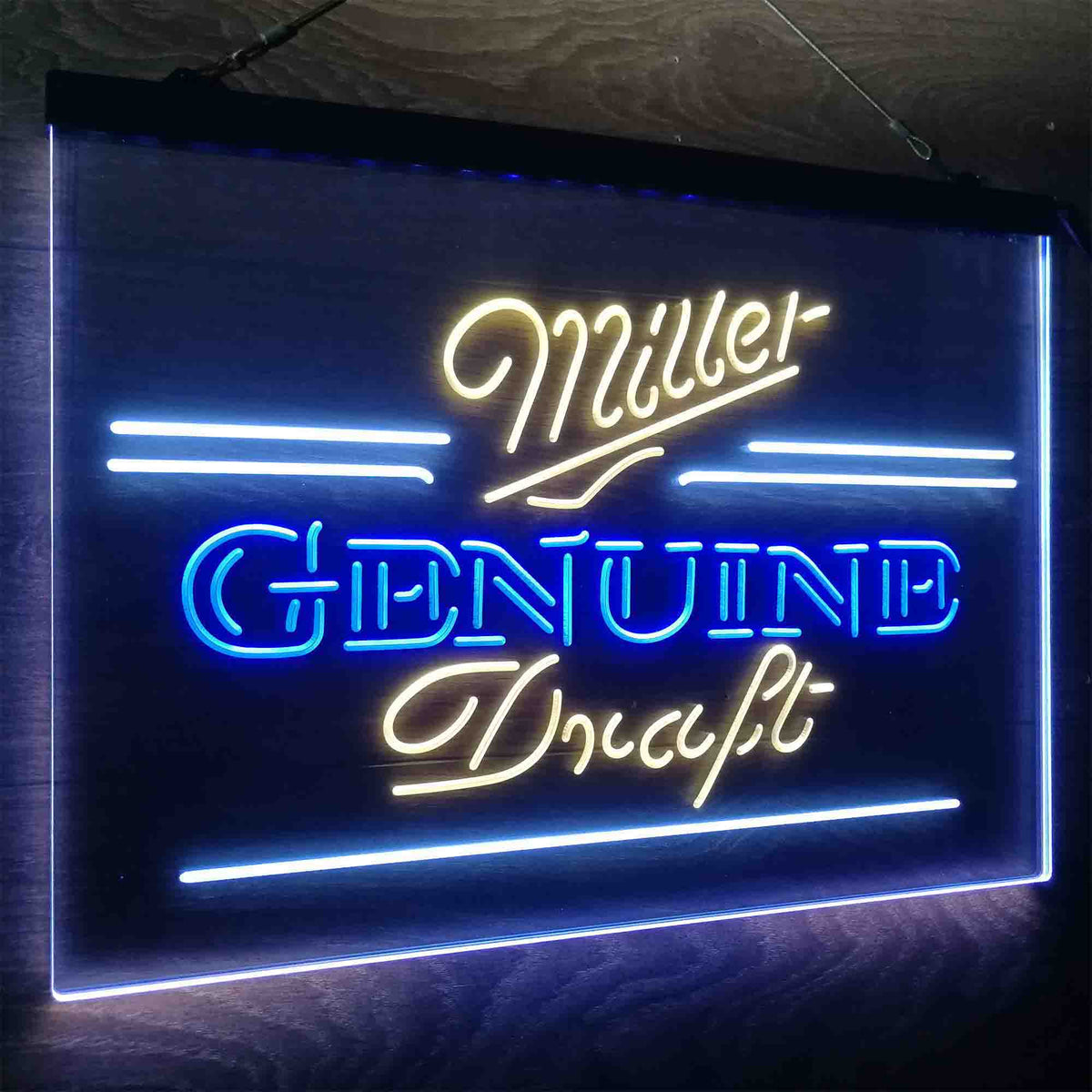Miller Genuine Draft Neon LED Sign For Sale | LEDLABCAVE