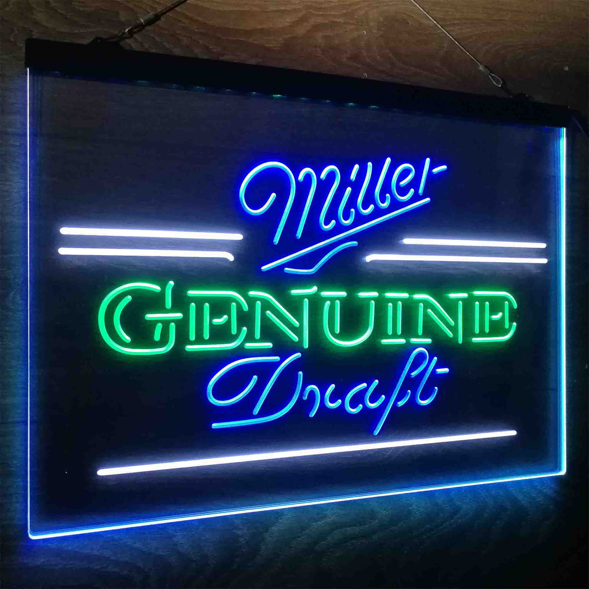 Miller Genuine Draft Neon LED Sign For Sale | LEDLABCAVE