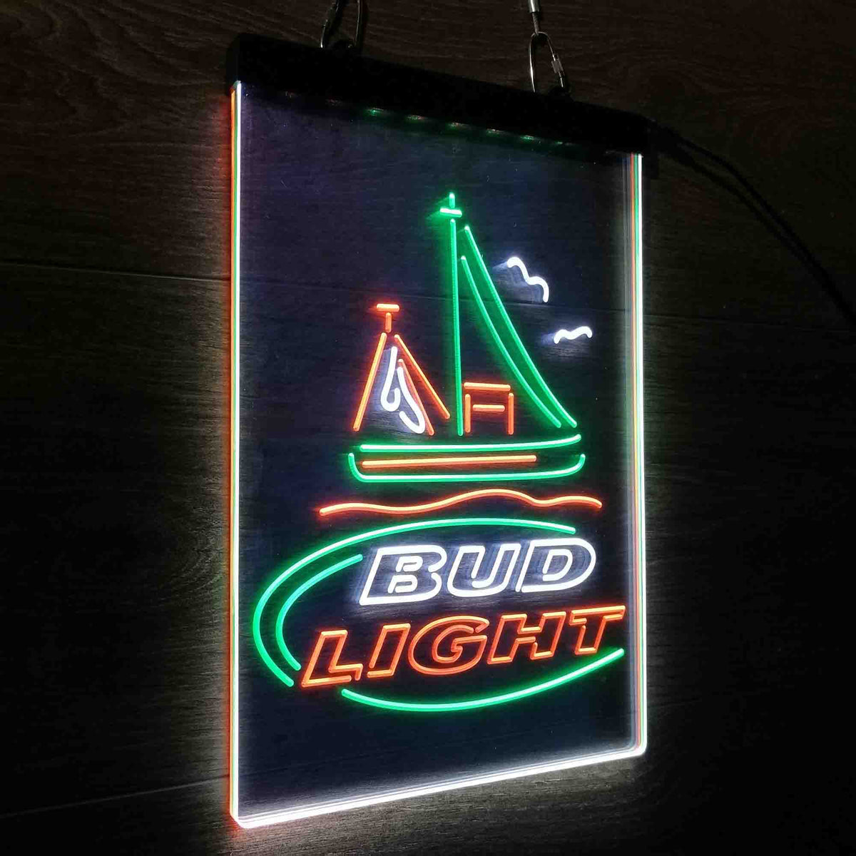 Bud Light Sail Boat Neon LED Sign For Sale | LEDLABCAVE