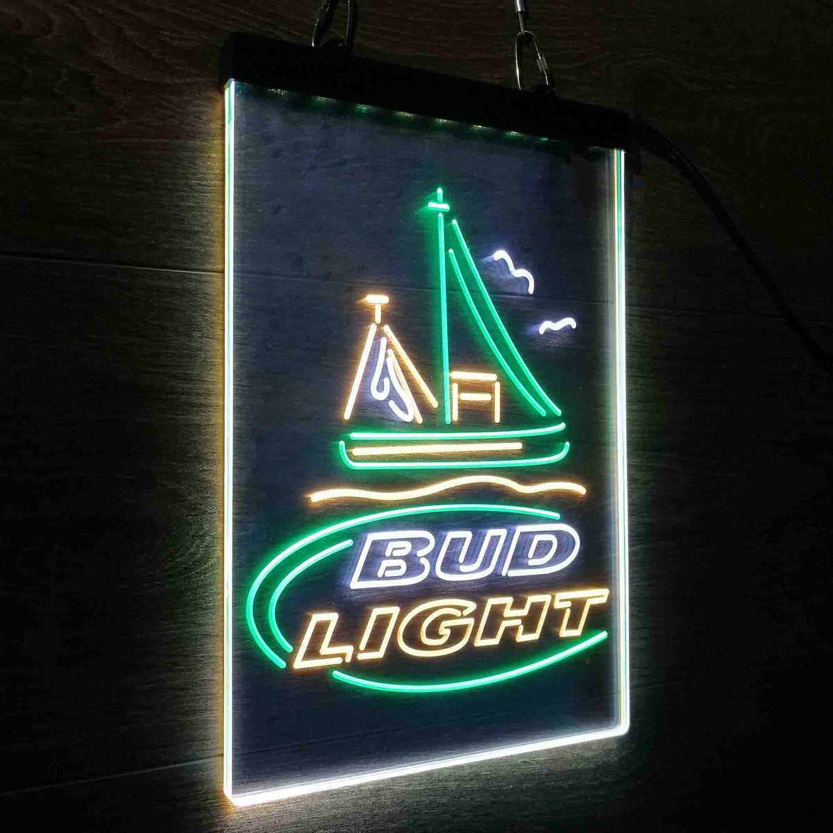 Bud Light Sail Boat Neon LED Sign For Sale | LEDLABCAVE